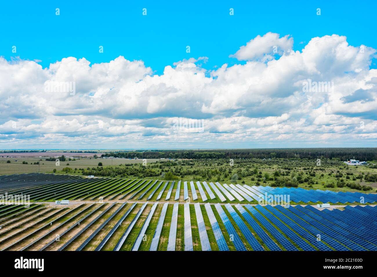 Solar energy in the forest hi-res stock photography and images - Alamy