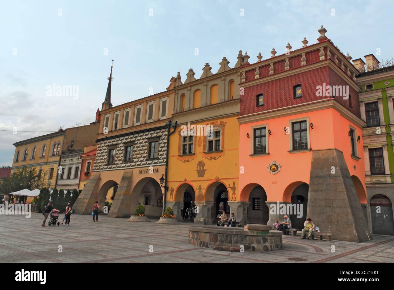 Historical row of houses Stock Photo - Alamy