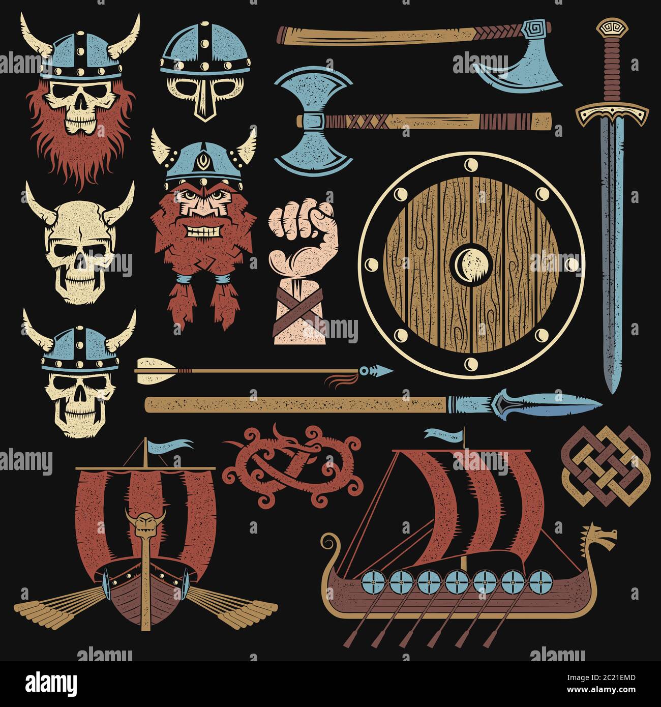 Viking medieval hi-res stock photography and images - Alamy