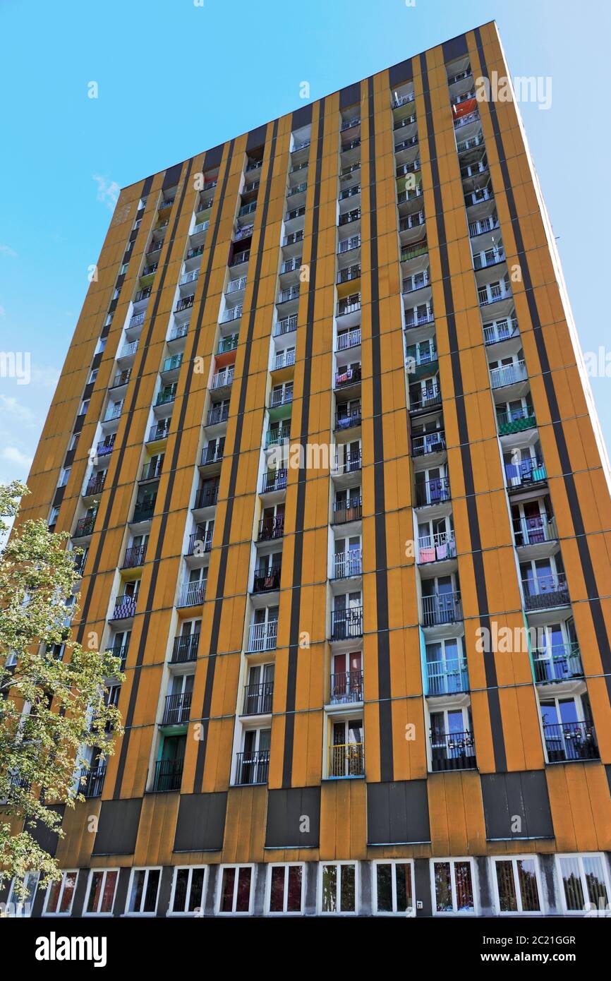 prefab high-rise building Stock Photo - Alamy