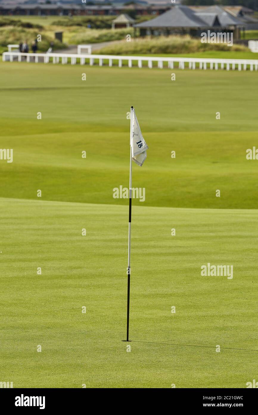 St. Andrews Clubhouse and Golf Course of the Royal Ancient where golf ...