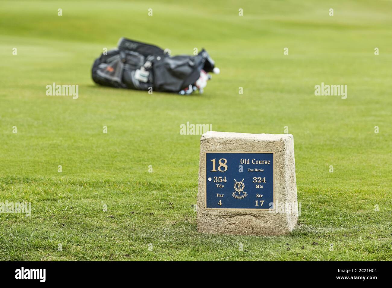St. Andrews Clubhouse and Golf Course of the Royal Ancient where golf ...