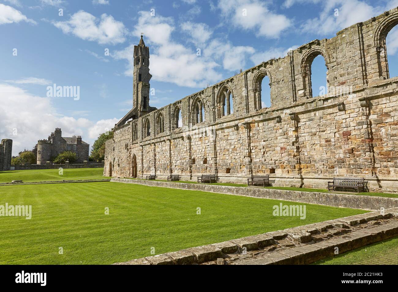 St. Andrews Cathedral in St. Andrews, Scotland Stock Photo - Alamy