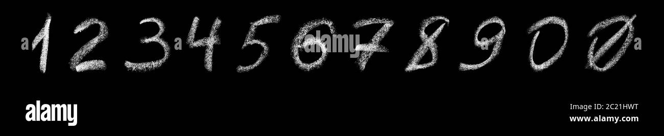 Number eight handwritten number eight hi-res stock photography and ...