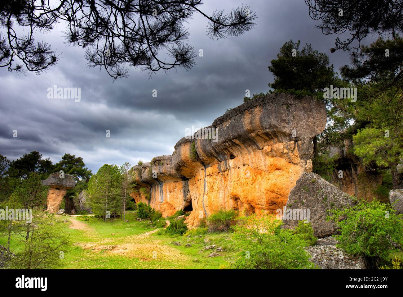 La ciudad encantada, the enchanted city, rock formation, erosion ...