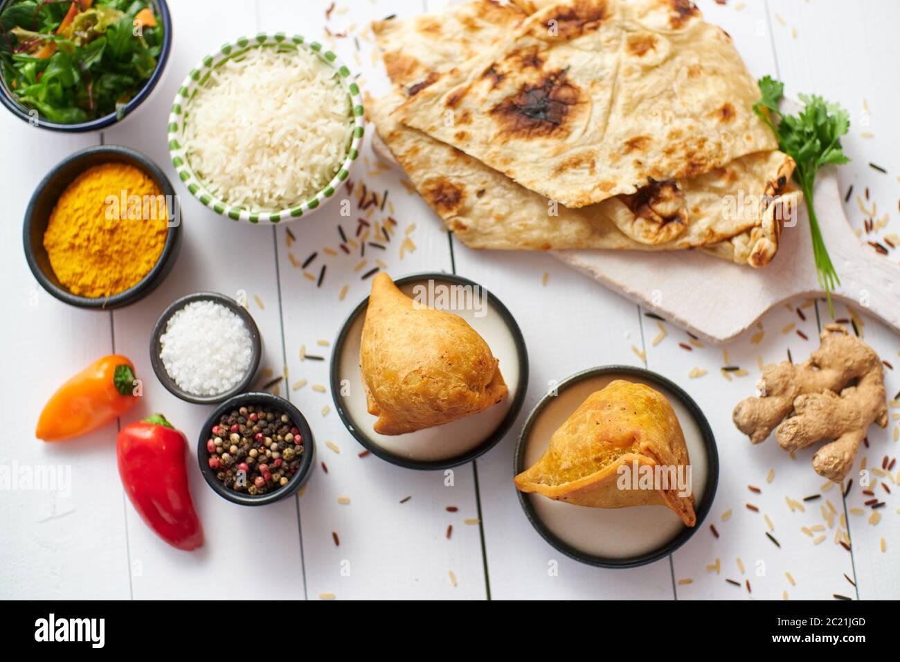 Indian indian snack hi-res stock photography and images - Alamy