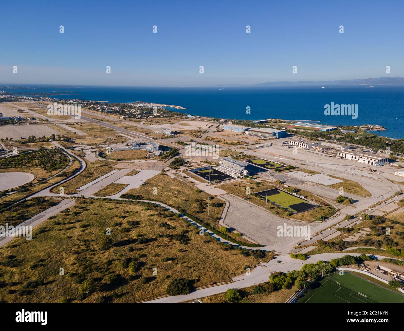 Elliniko,the old airport of Athens Stock Photo - Alamy