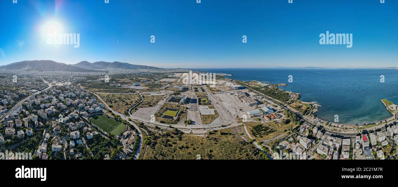 Elliniko,the old airport of Athens Stock Photo - Alamy