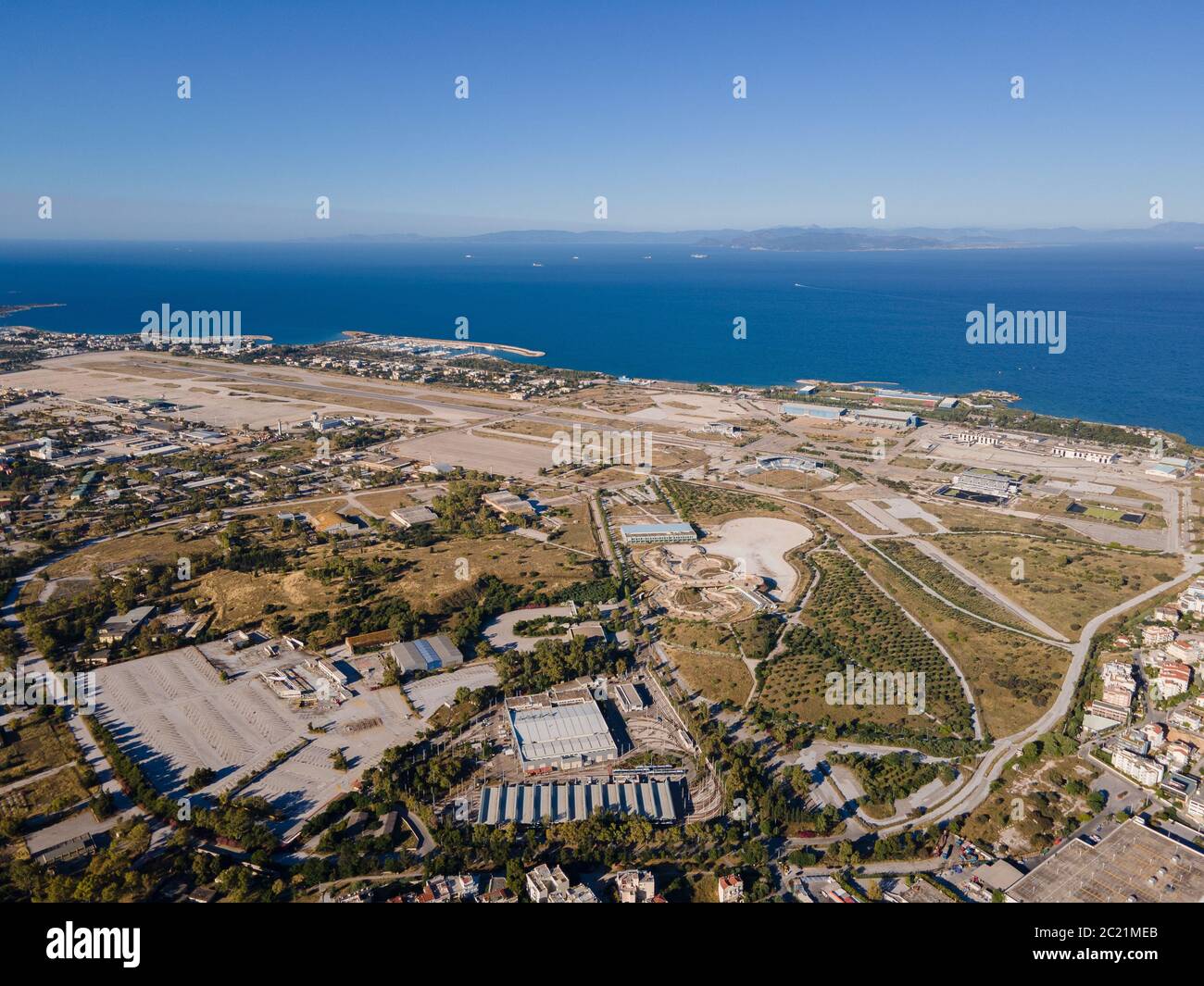 Elliniko,the old airport of Athens Stock Photo - Alamy