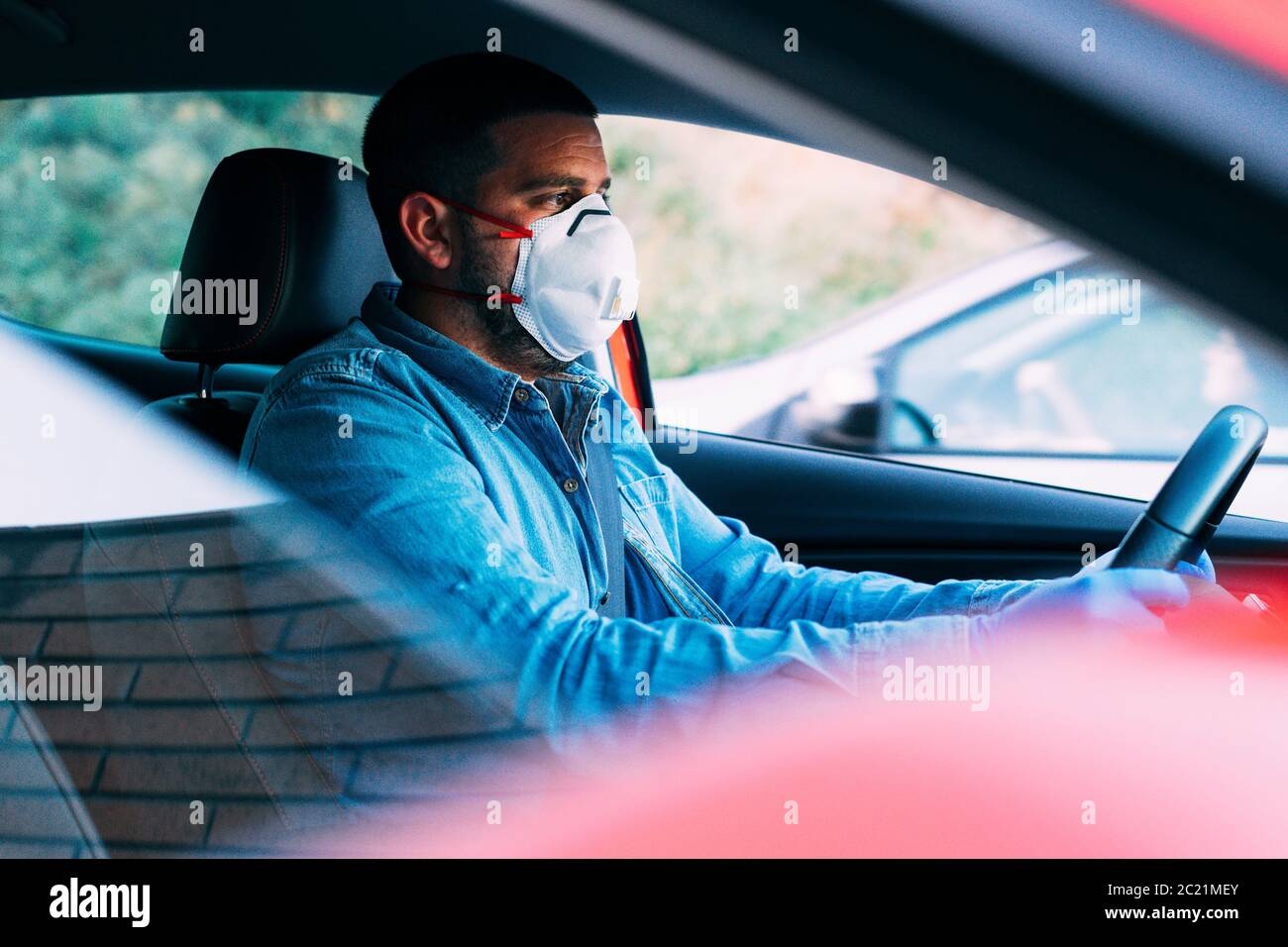 Driving mask hi-res stock photography and images - Alamy