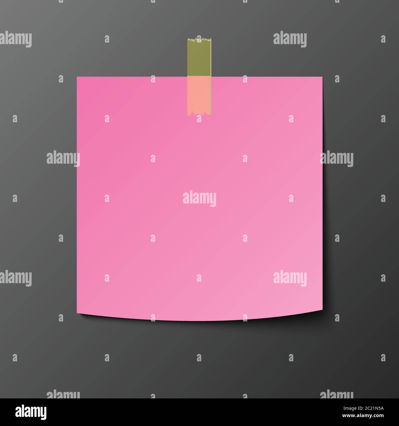 Pink post it Stock Vector Images - Alamy