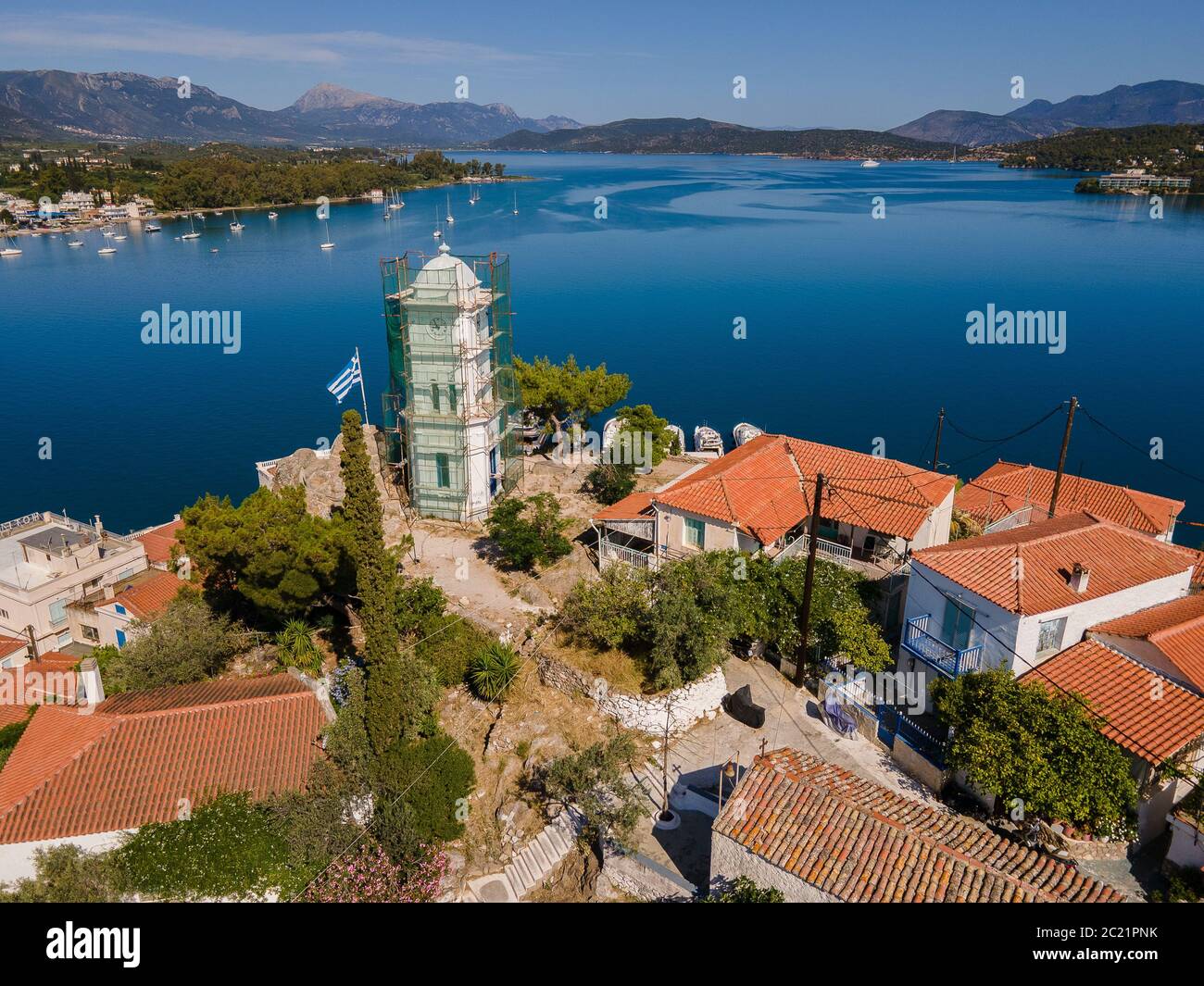 Poros island beach hi-res stock photography and images - Alamy