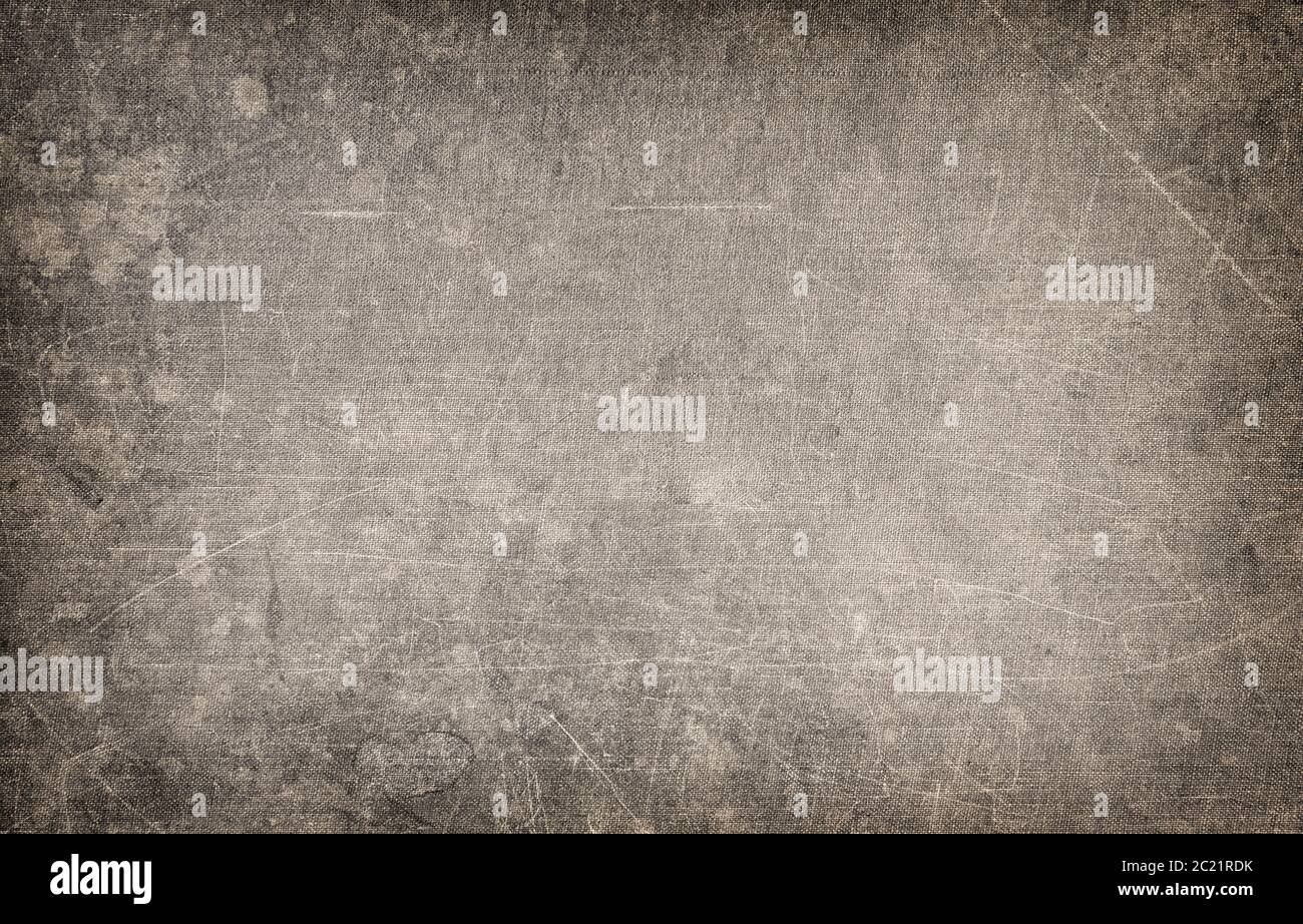 Canvas texture with vignette. Vintage stained fabric background Stock ...