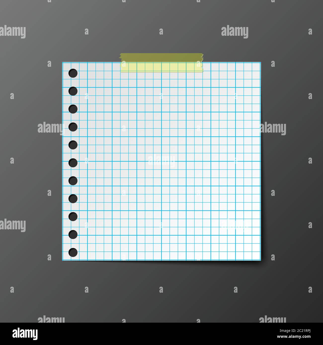 Post note paper with shadow, vector illustration Stock Vector Image ...