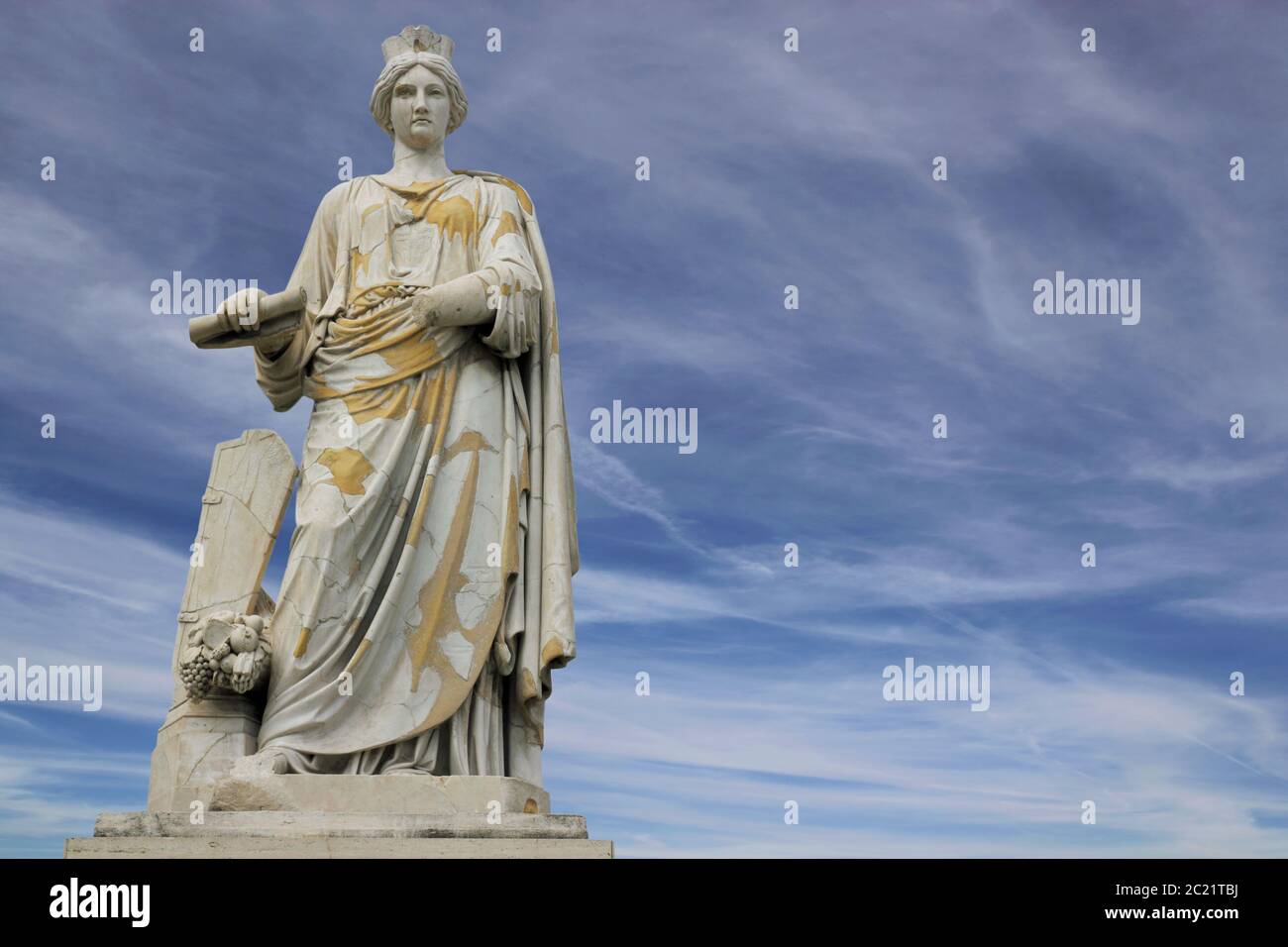 Patron saint of Messina Stock Photo - Alamy