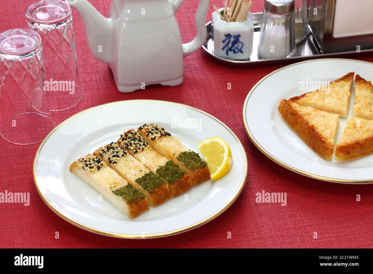 Shrimp Toast Chinese Food