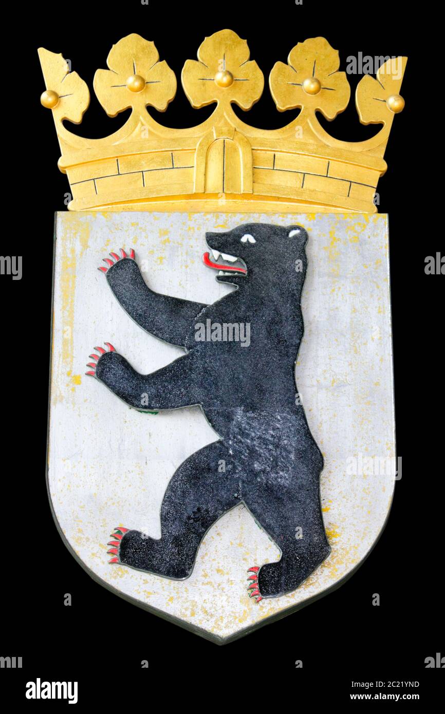 Berlin bear emblem hi-res stock photography and images - Alamy