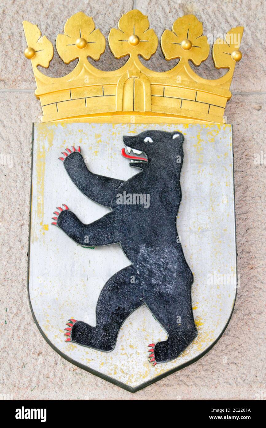 Emblem of Berlin Stock Photo - Alamy