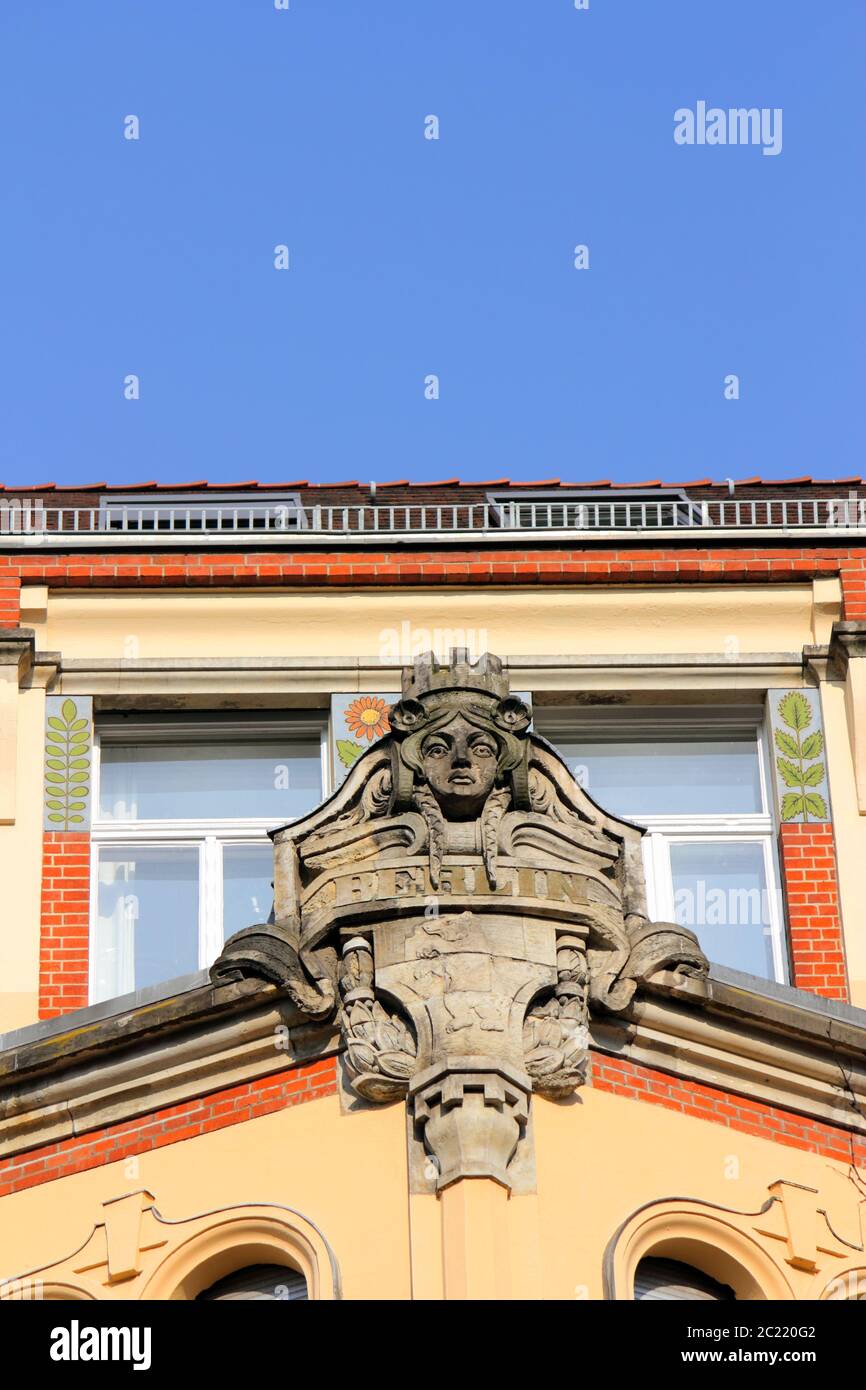 art nouveau house Stock Photo - Alamy