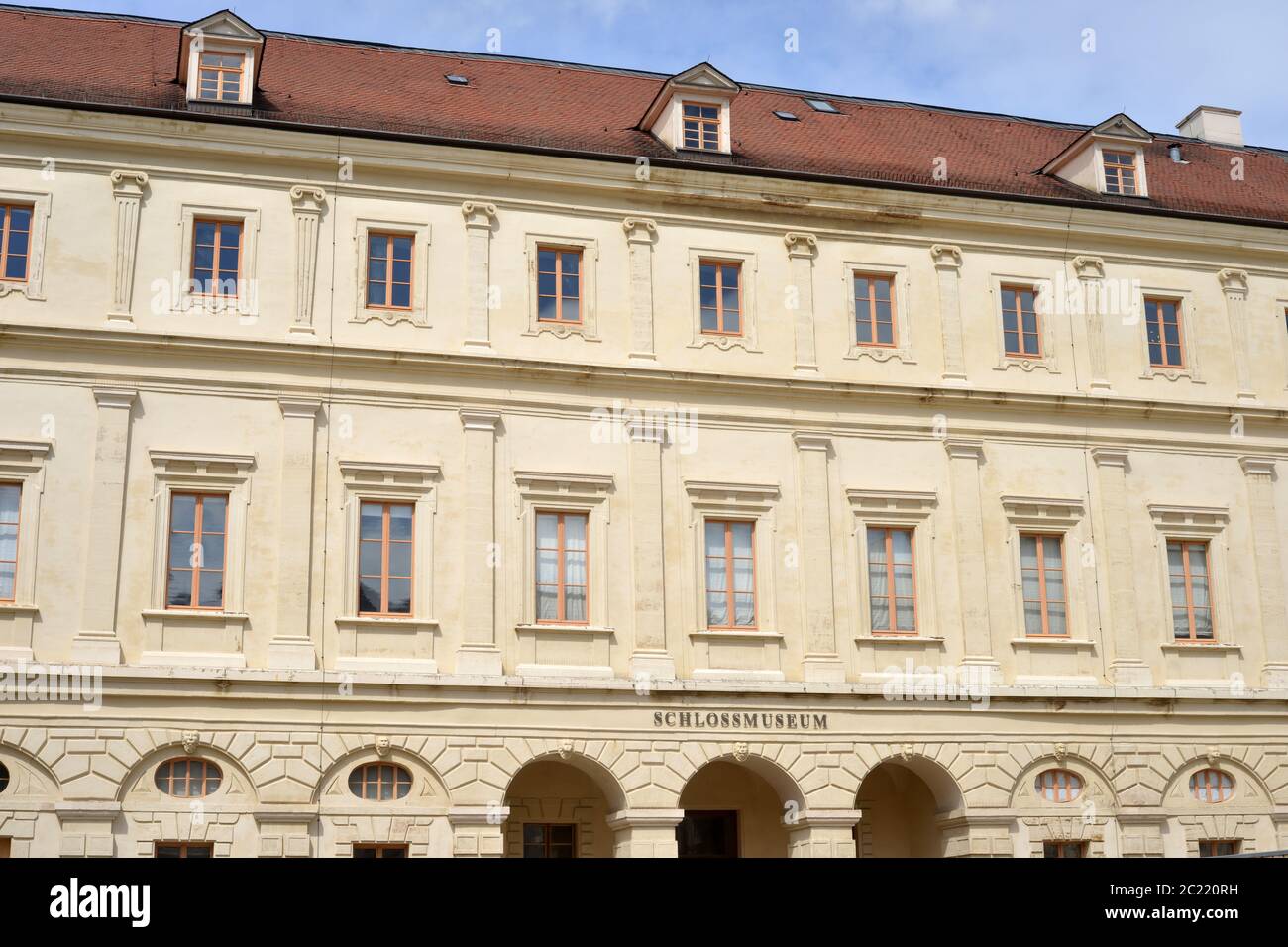 Weimar, Germany castle museum architecture inner yard building Stock ...