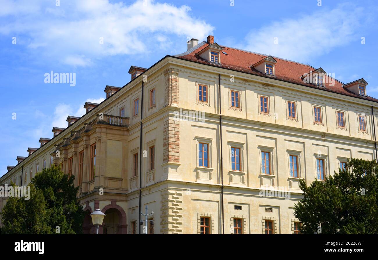 Weimar, Germany historical architecture and building of the town castle ...