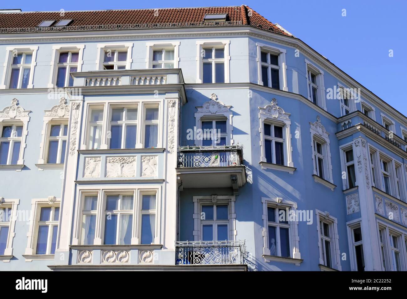 Renovated old building Stock Photo - Alamy
