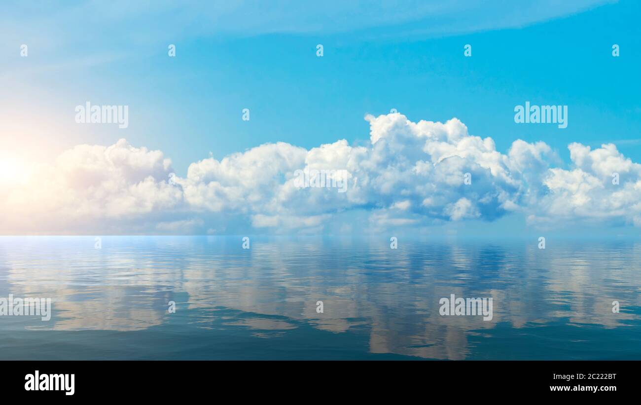 Ocean in horizon hi-res stock photography and images - Alamy