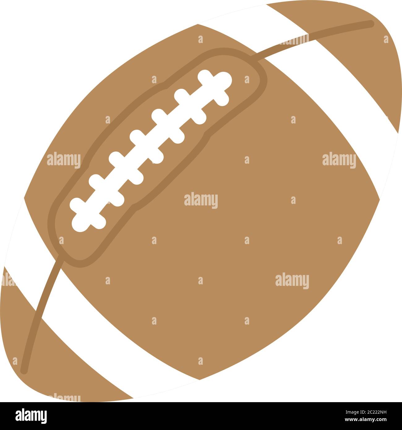 Ball design, American football super bowl sport and hobby theme Vector ...