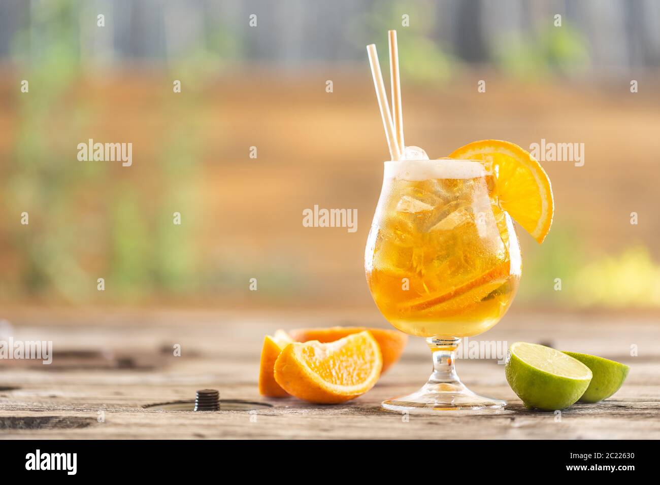 Summer beer garden background hi-res stock photography and images - Alamy
