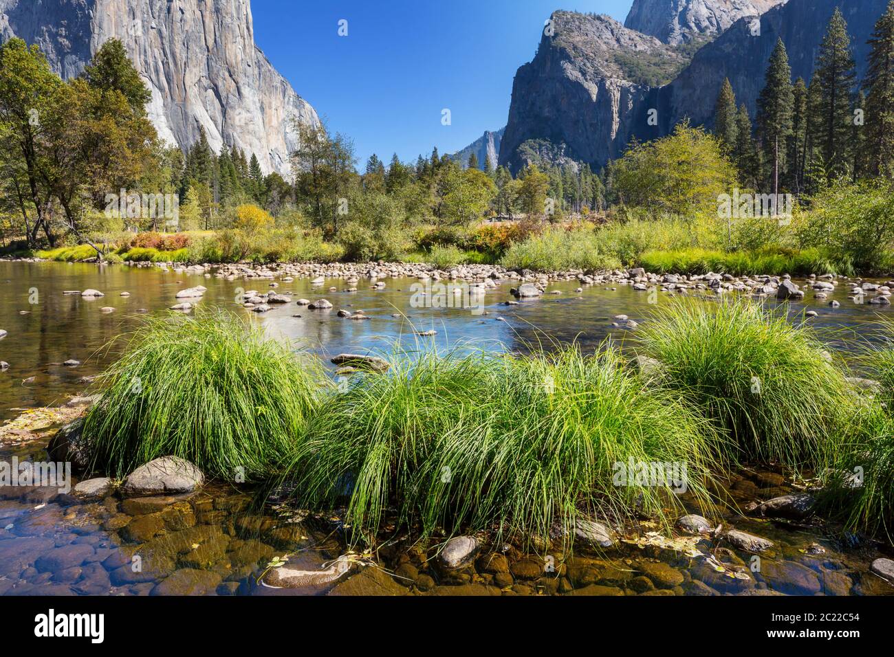 Beautiful Yosemite National Park landscapes, California Stock Photo - Alamy