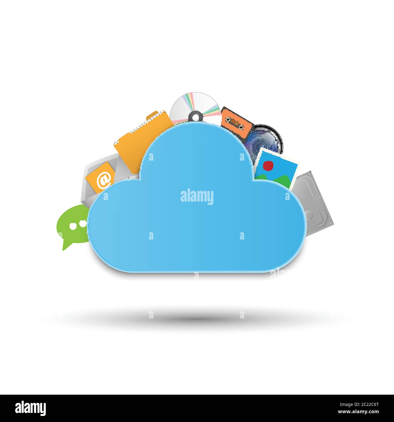 Cloud storage system hi-res stock photography and images - Alamy