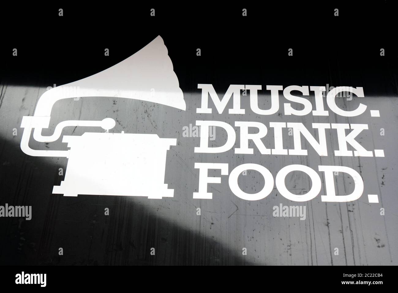 Food and music hi-res stock photography and images - Alamy