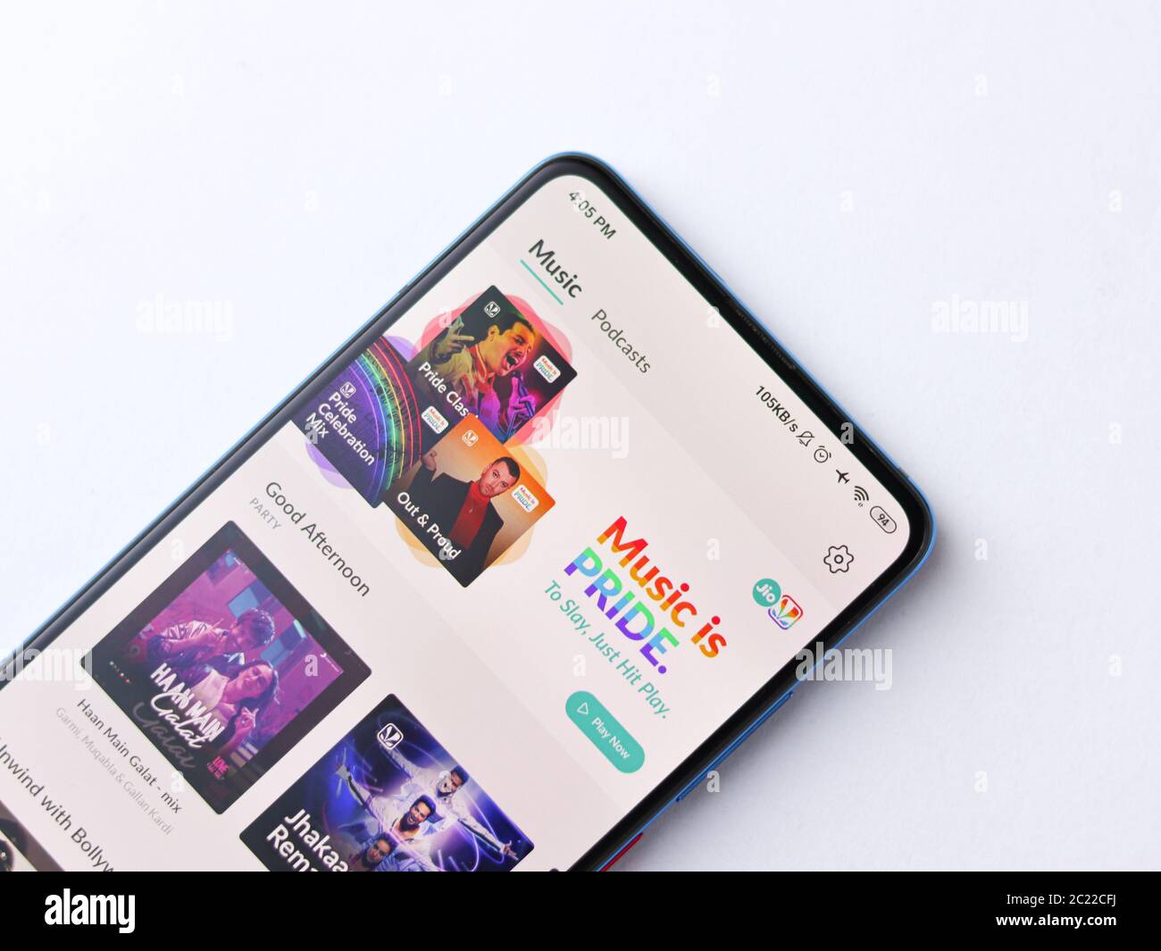 Jiosaavn logo hi-res stock photography and images - Alamy