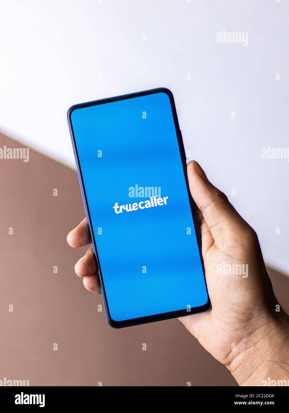 Truecaller logo hi-res stock photography and images - Alamy
