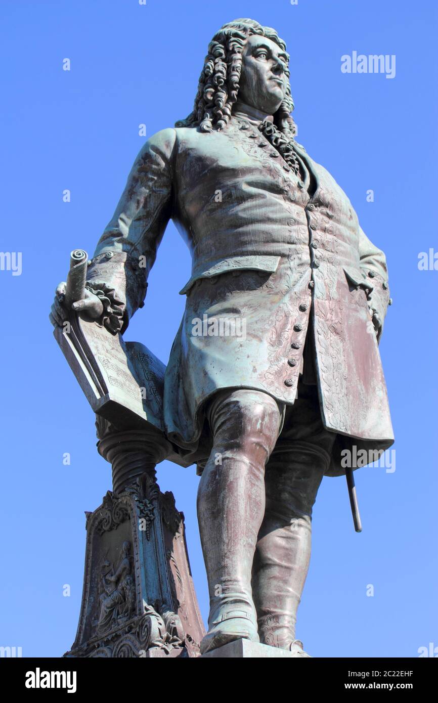 Georg friedrich händel statue hi-res stock photography and images - Alamy