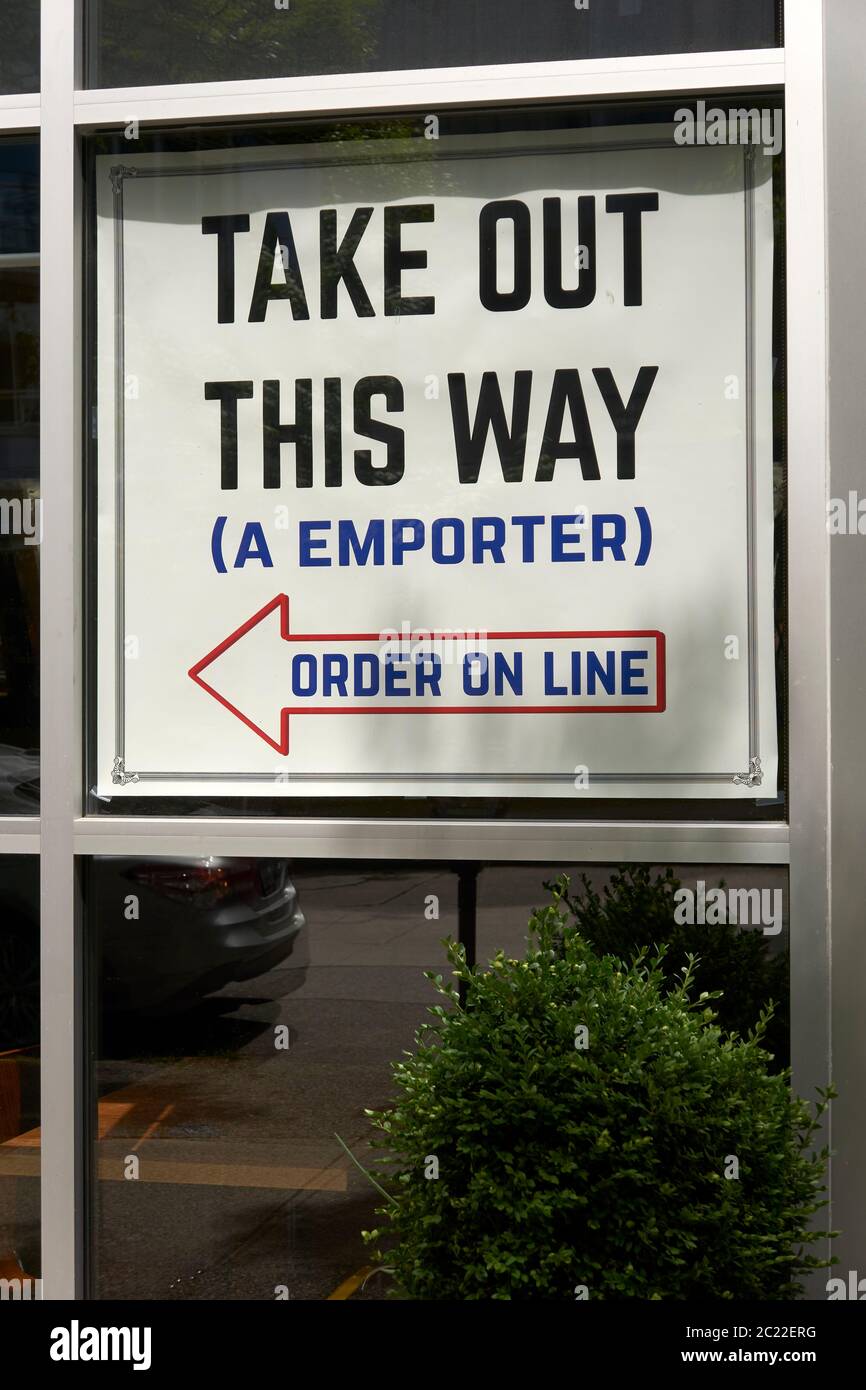 Food takeaway covid hi-res stock photography and images - Alamy