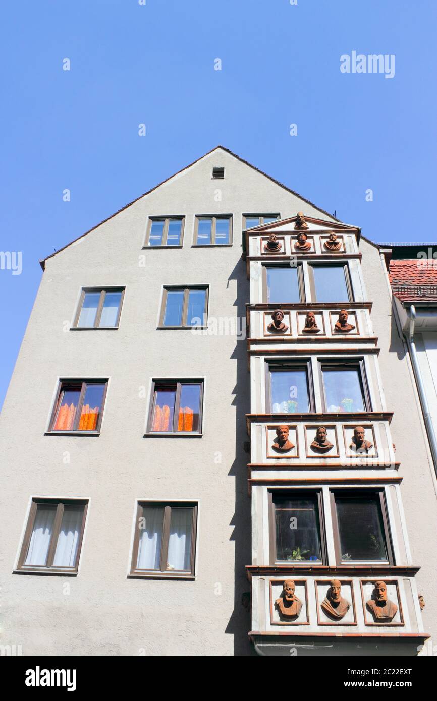 House of Heads Stock Photo - Alamy