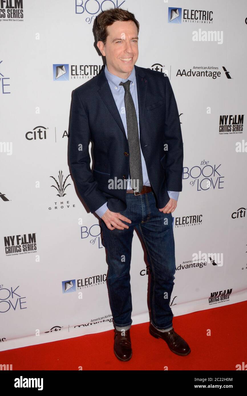 January 10, 2017, Los Angeles, California, USA: Ed Helms attends the ...