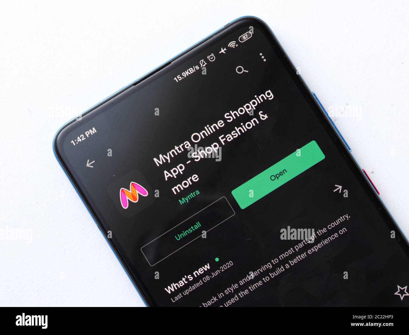 Myntra logo hi-res stock photography and images - Alamy