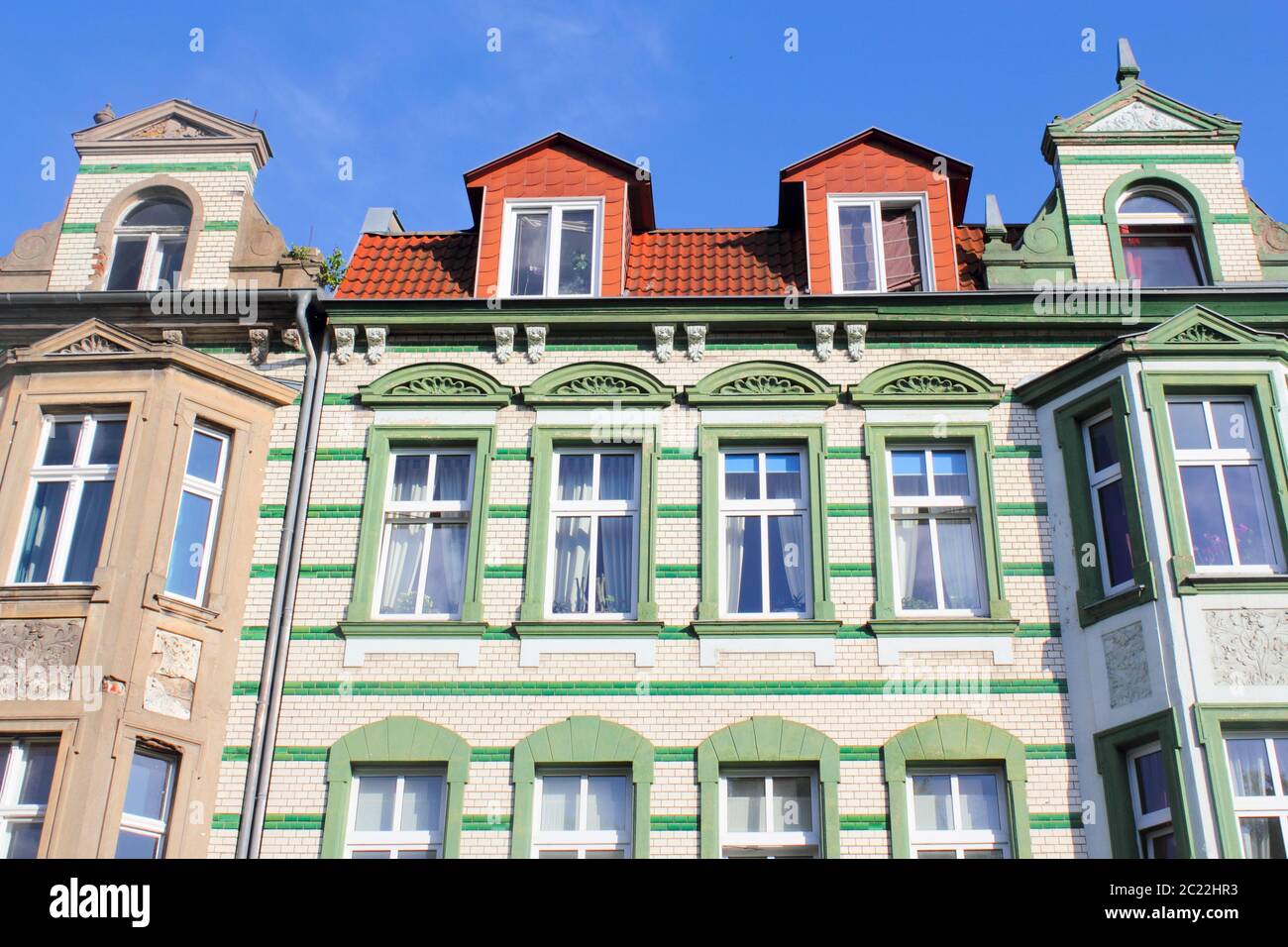 old building facade Stock Photo - Alamy