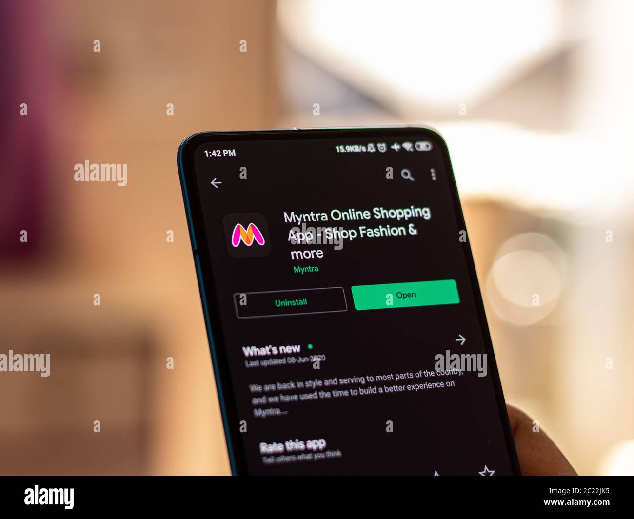 Myntra logo hi-res stock photography and images - Alamy