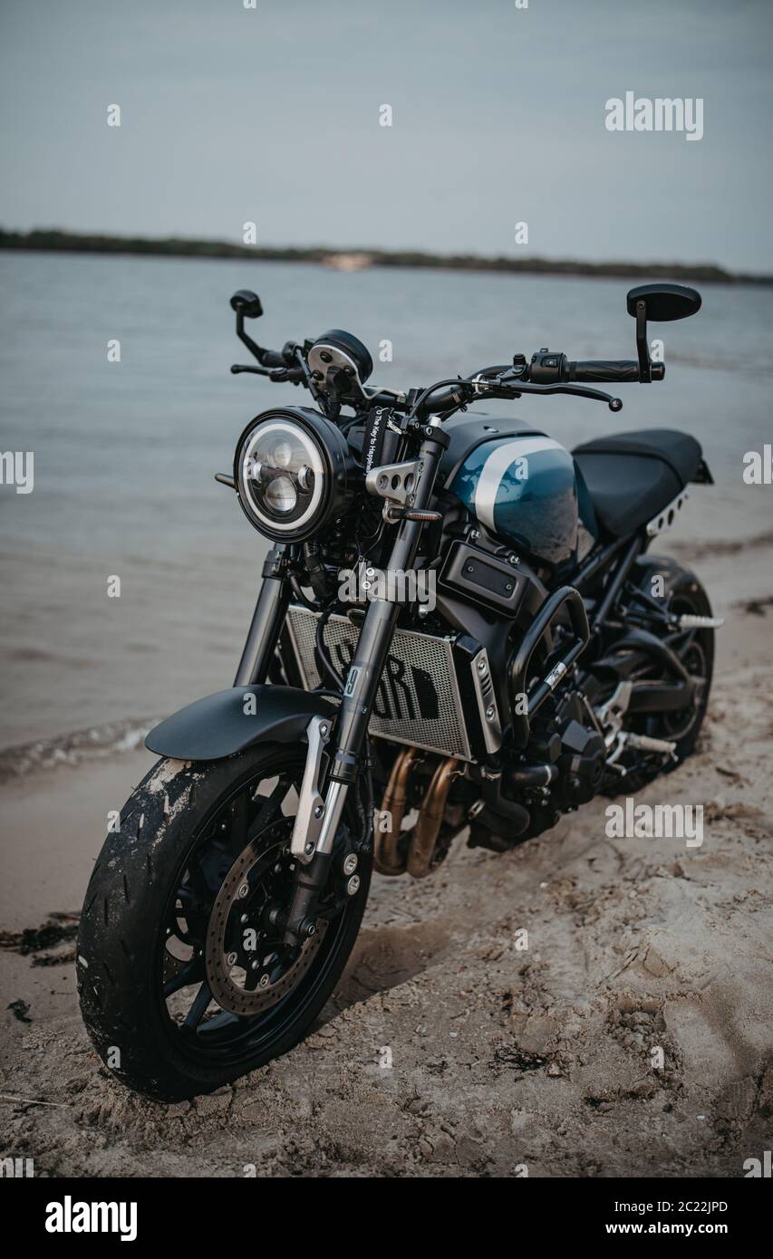 Riverside Motorcycle High Resolution Stock Photography and Images - Alamy