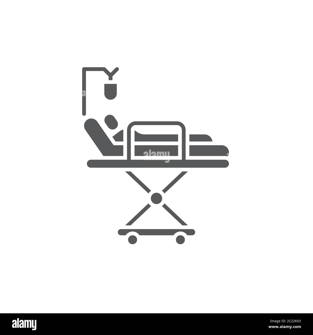 Patient blood transfusion Stock Vector Images - Alamy