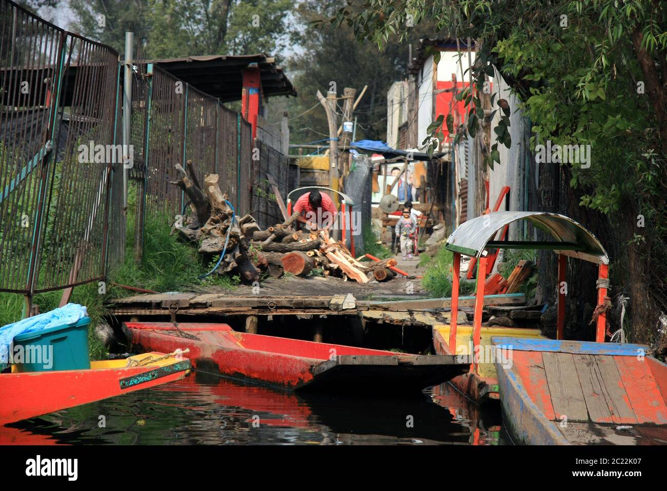 The island of the dolls (La Isla de las Muñecas) little islands in Lake ...
