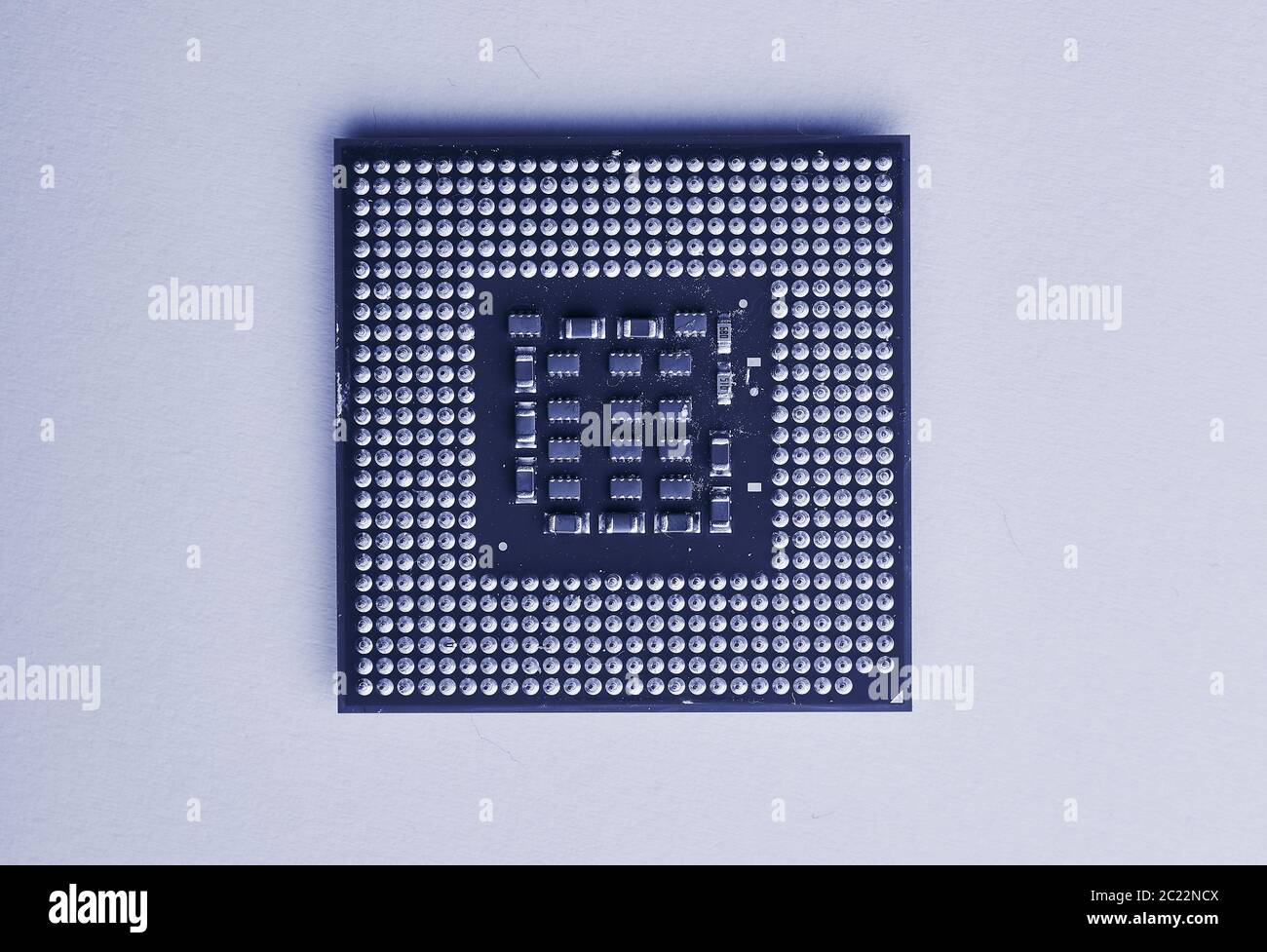 cpu closeup for pc and laptop Stock Photo - Alamy