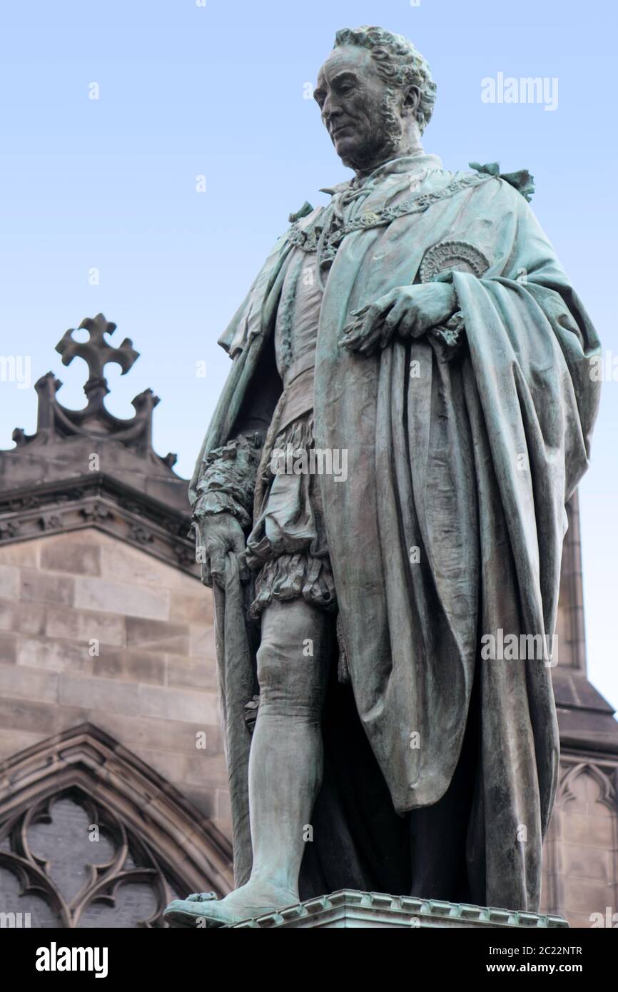 Walter Scott Memorial High Resolution Stock Photography and Images - Alamy