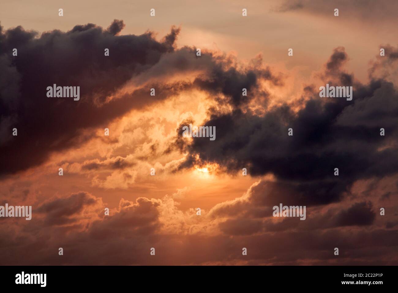 Grey and yellow sky hi-res stock photography and images - Alamy