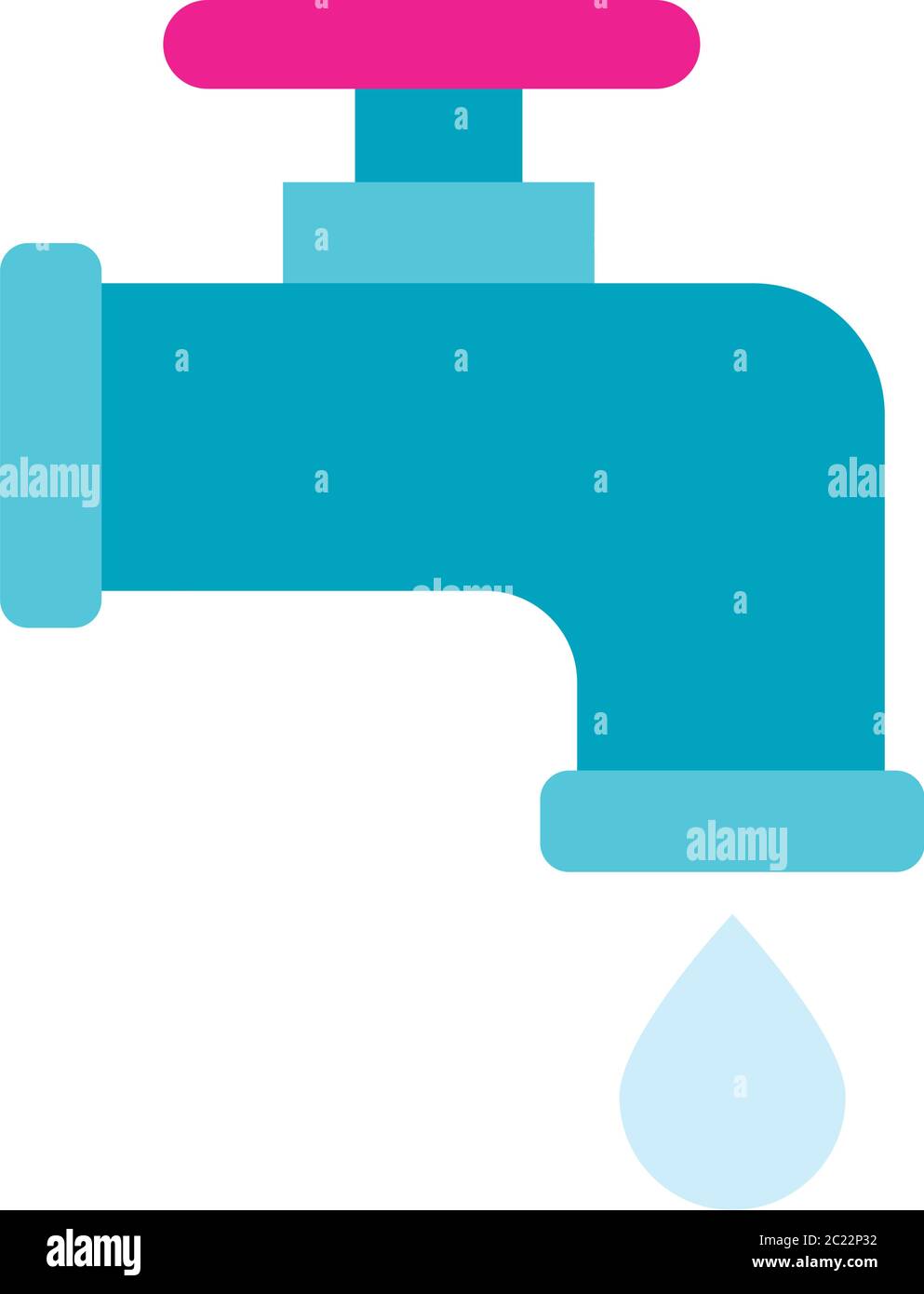 Water tap with drop design, Clean faucet liquid drink wet kitchen home ...