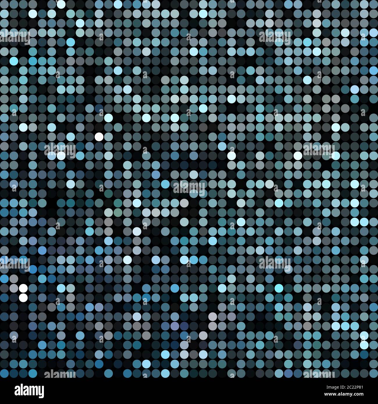 abstract vector colored round dots background - blue Stock Photo - Alamy