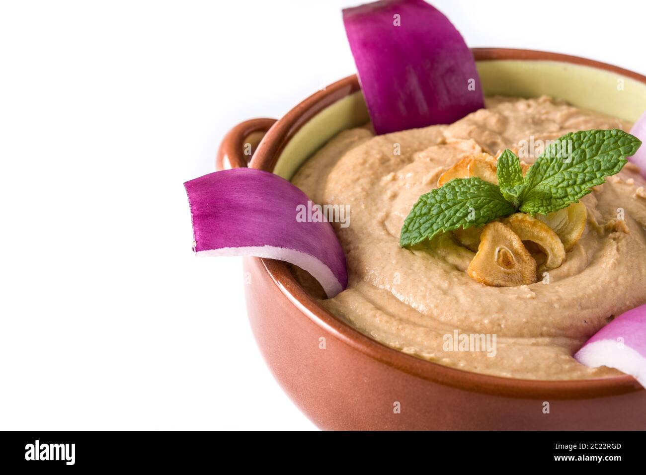 Gofio escaldado isolated on white background. Canarian food Stock Photo ...